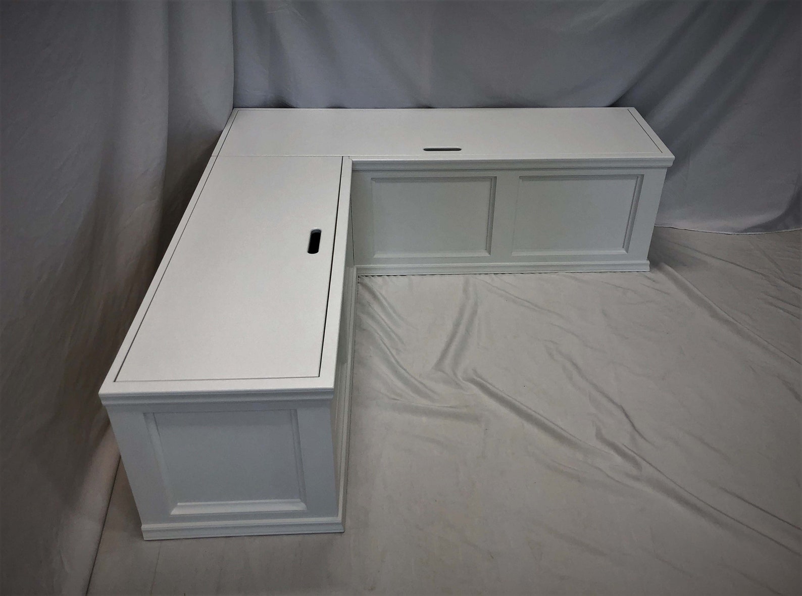 Traditional-style Corner Bench Set / Dining Banquette Bench / - Etsy