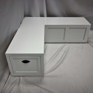 Shaker-style Corner Bench Set W/ Drawer Storage / Dining Banquette ...