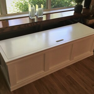 Traditional-style Storage Bench / Window Bench / Top-opening - Etsy