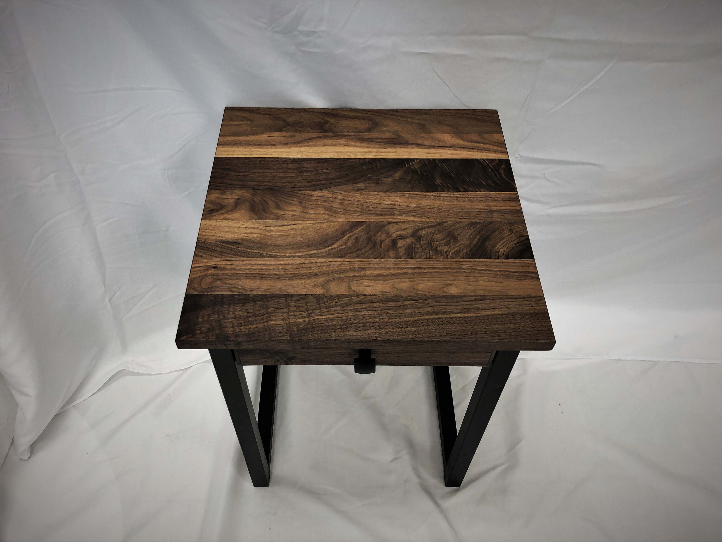 Turner Minimalist Side Table / Industrial End Table / Solid | Etsy