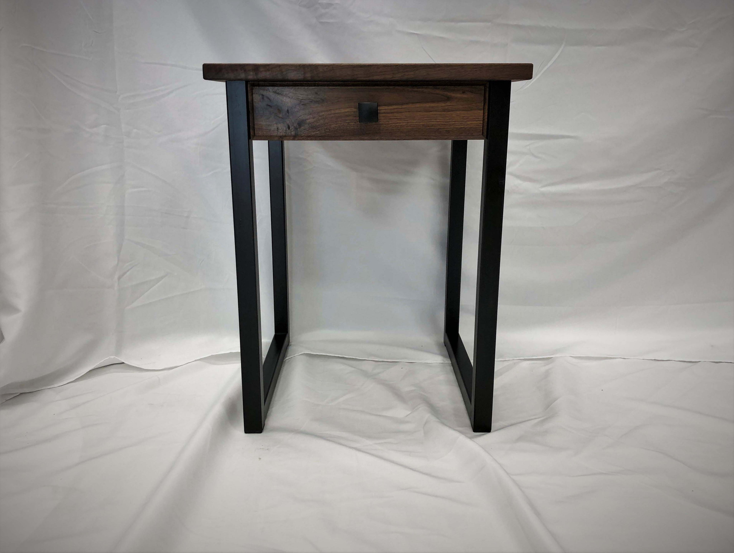 Turner Minimalist Side Table / Industrial End Table / Solid | Etsy