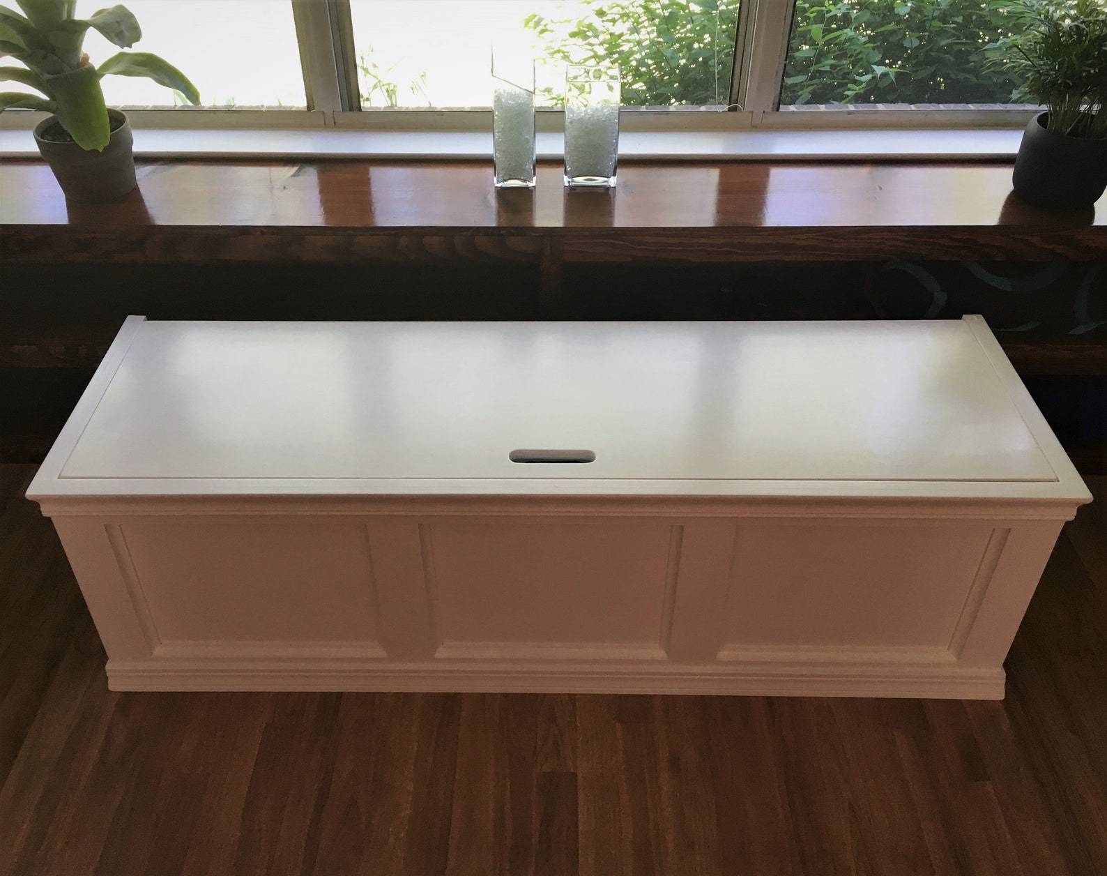 Traditional-style Storage Bench / Window Bench / Top-opening - Etsy