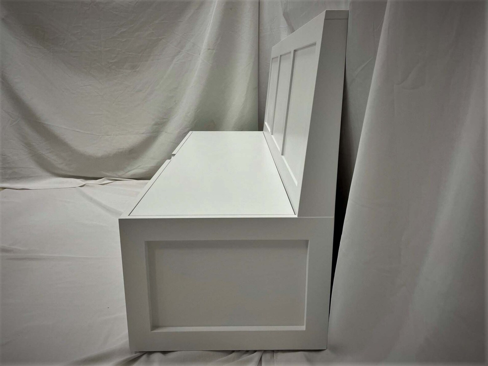 Shaker Storage Bench W/ Backrest / Top-opening Bench / Dining - Etsy