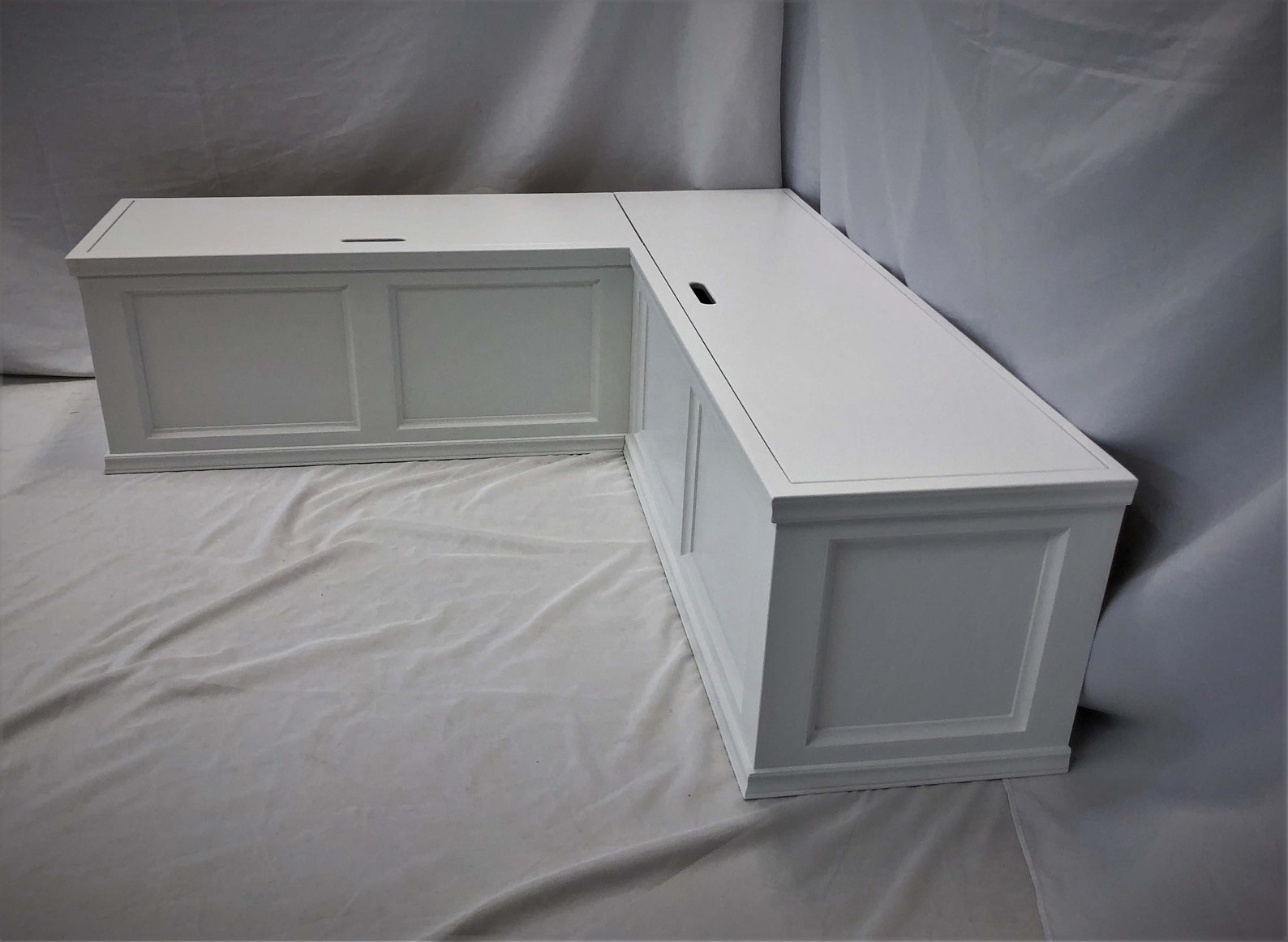 Traditional-style Corner Bench Set / Dining Banquette Bench / - Etsy