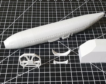 HO Scale Boeing 737-800 Flat Car Load Kit - Etsy