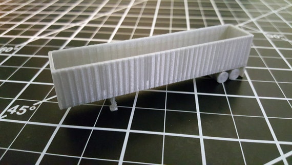 N Scale Woodchip Trailer Kit - Etsy