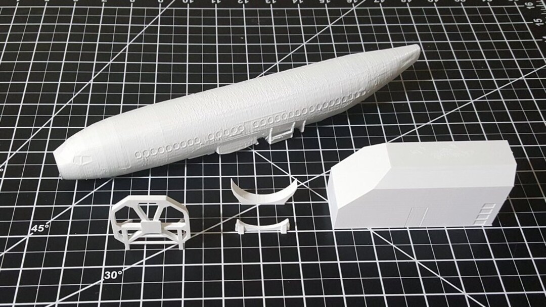 HO Scale Boeing 737-600 Flat Car Load Kit - Etsy