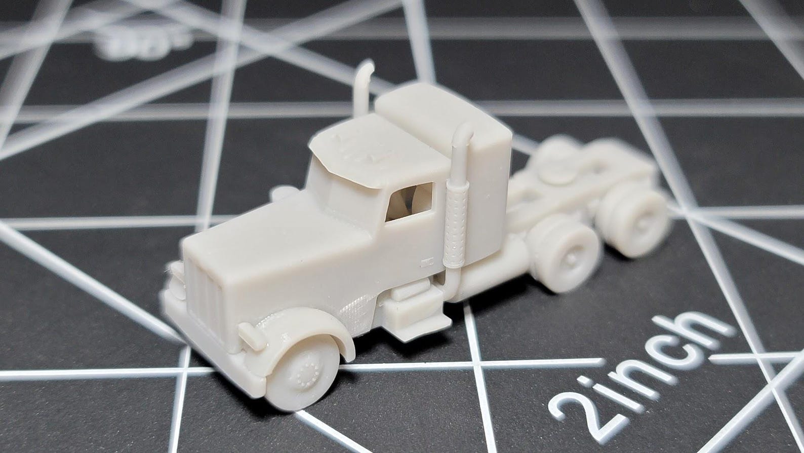 N Scale Resin Peterbilt Semi Tractor Kit - Etsy