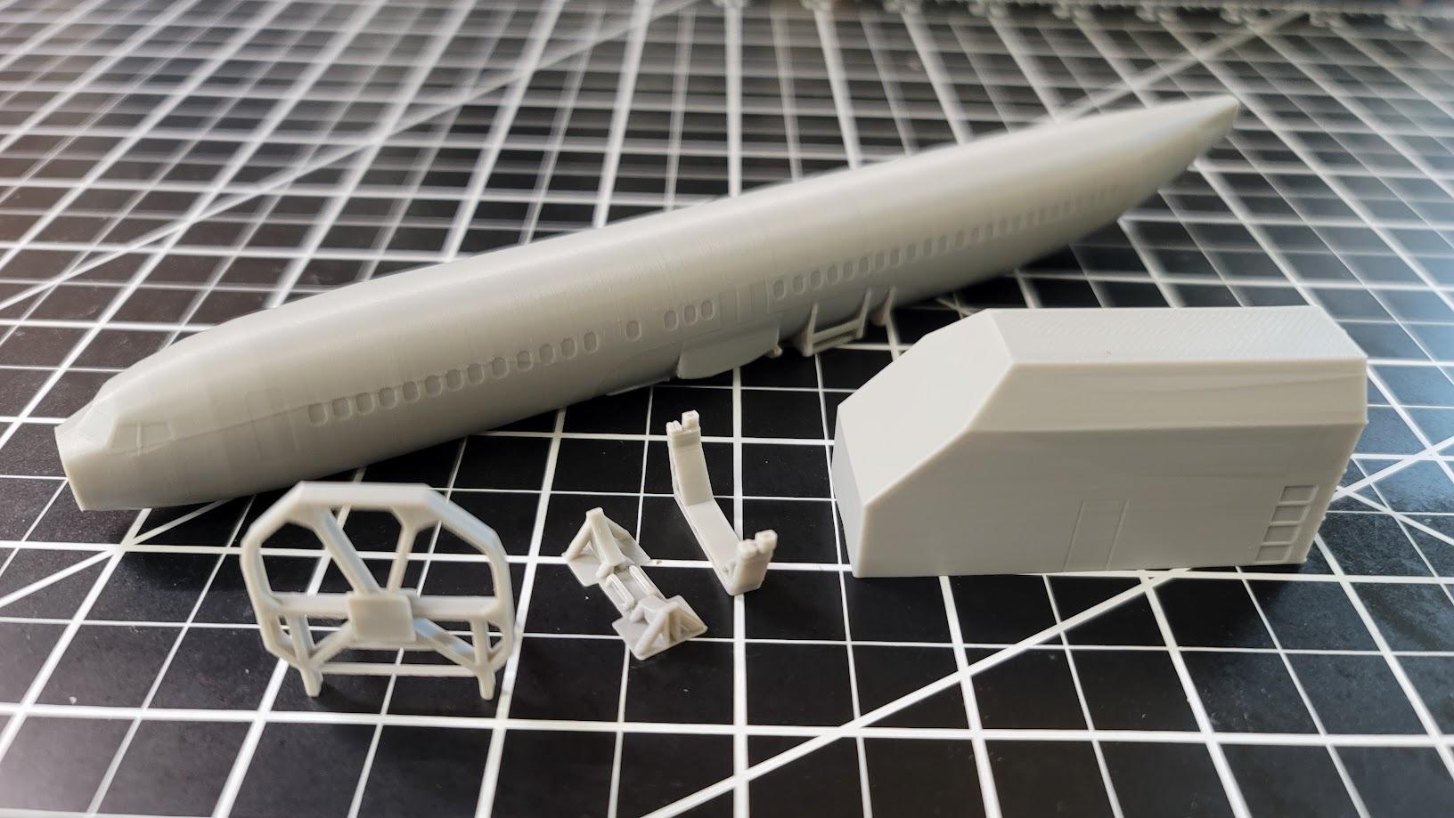 N Scale Boeing 737-800 Flat Car Load Kit - Etsy