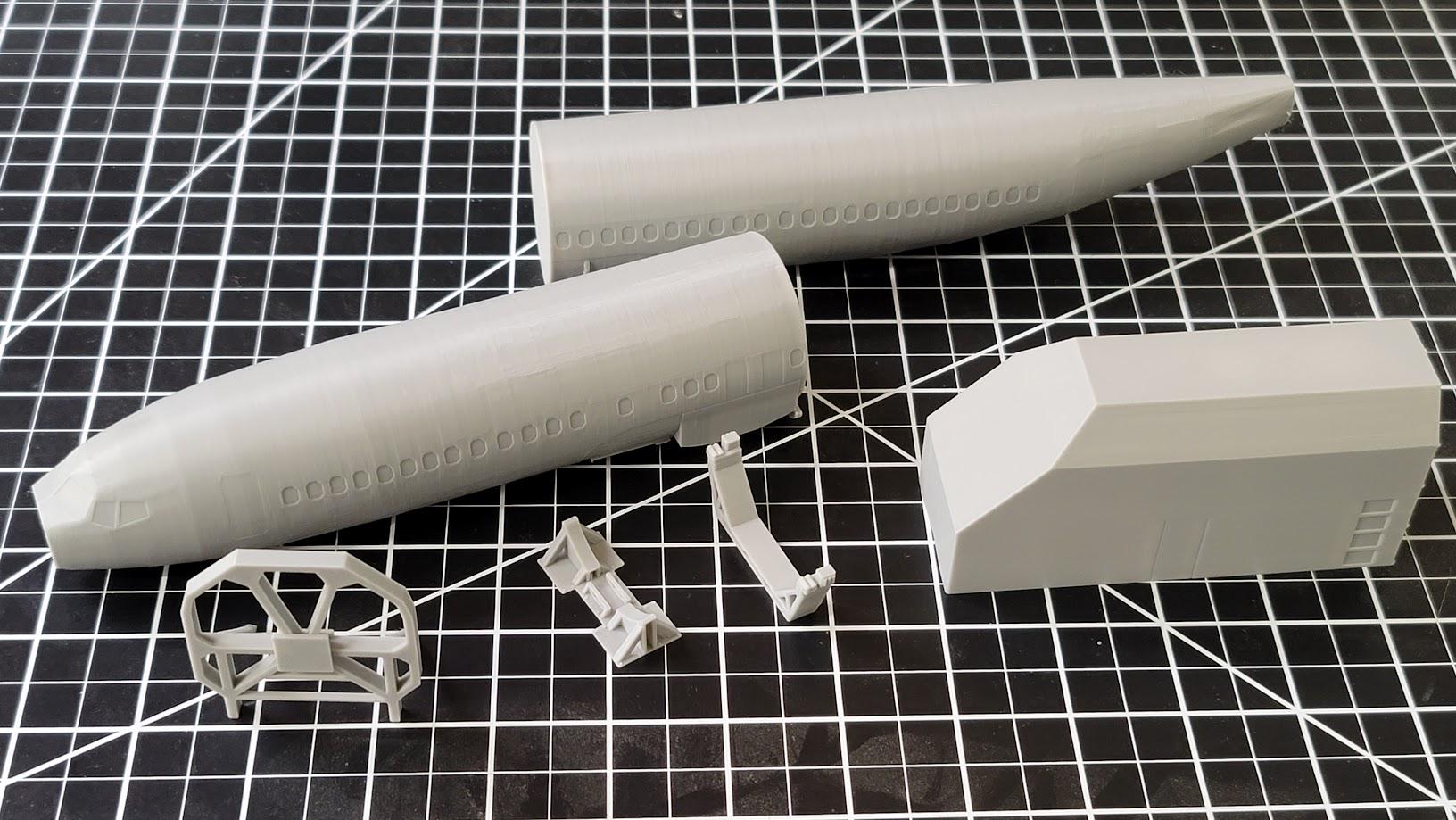 HO Scale Boeing 737-800 Flat Car Load Kit - Etsy