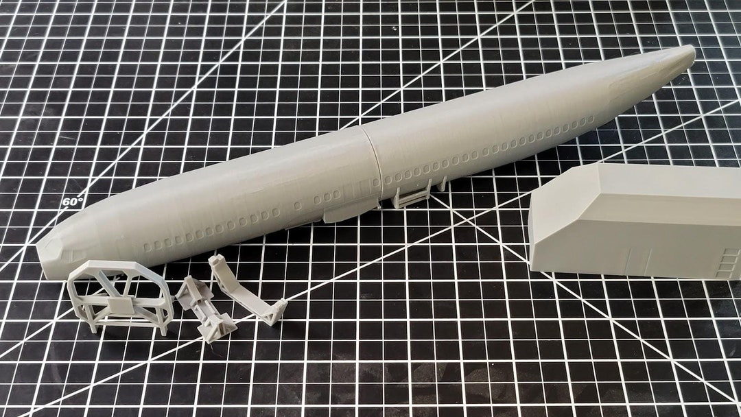 HO Scale Boeing 737-800 Flat Car Load Kit - Etsy