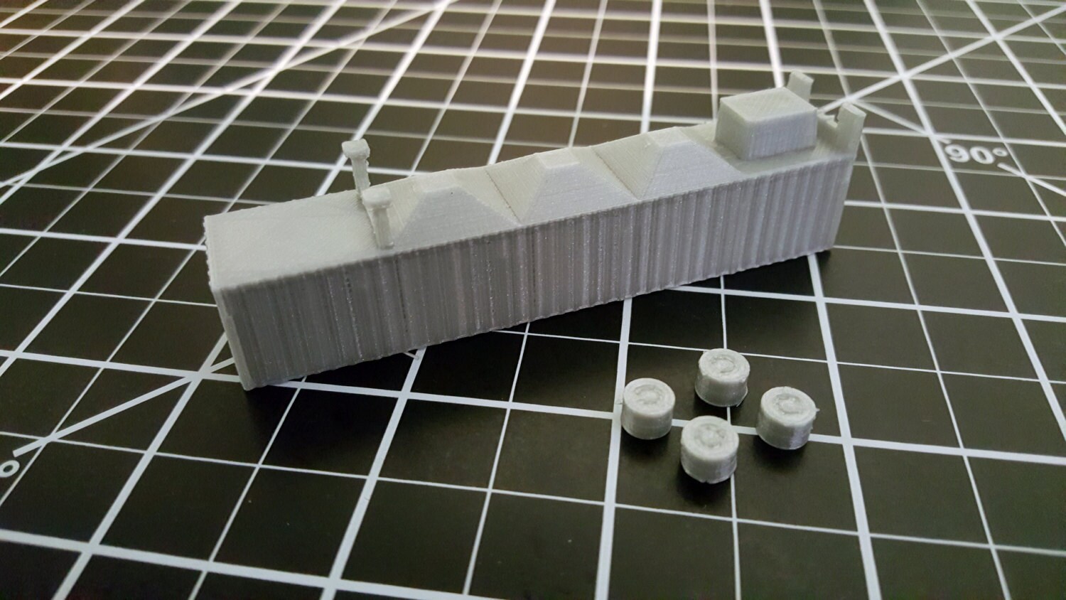 N Scale Woodchip Trailer Kit - Etsy