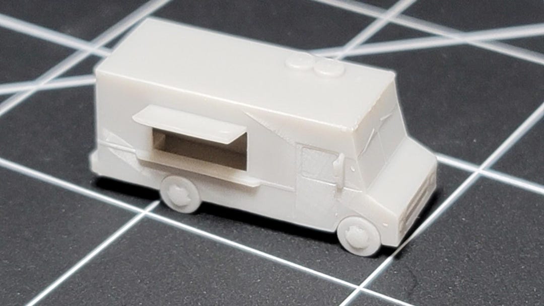N Scale Resin Food Truck Kit - Etsy