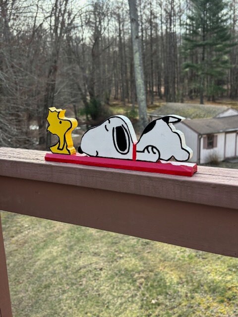 Snoopy and Woodstock Mail Box Topper - Etsy