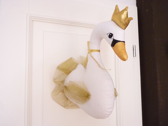 Princess Swan Swan Head Wall Mounted Swan Taxidermy Hand | Etsy
