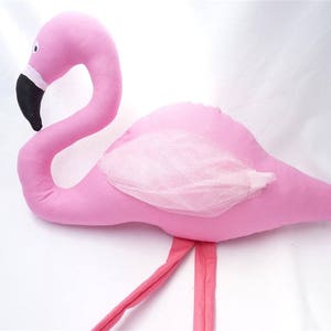 Pink Flamingo Toy, Stuffed Flamingo Personalized, Nursery Decor ...