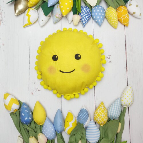 Sun Plush Soft Toy Sun Stuffed Animal Cuddle Plush Custom - Etsy