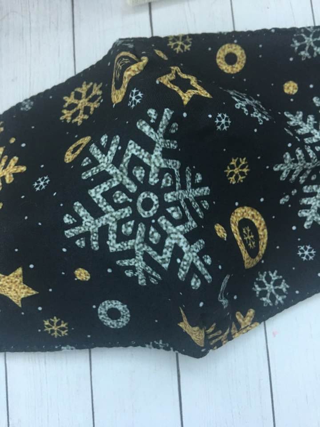 Snowflake Mask,new Years Eve Face Mask,washable Face Mask With Filter ...