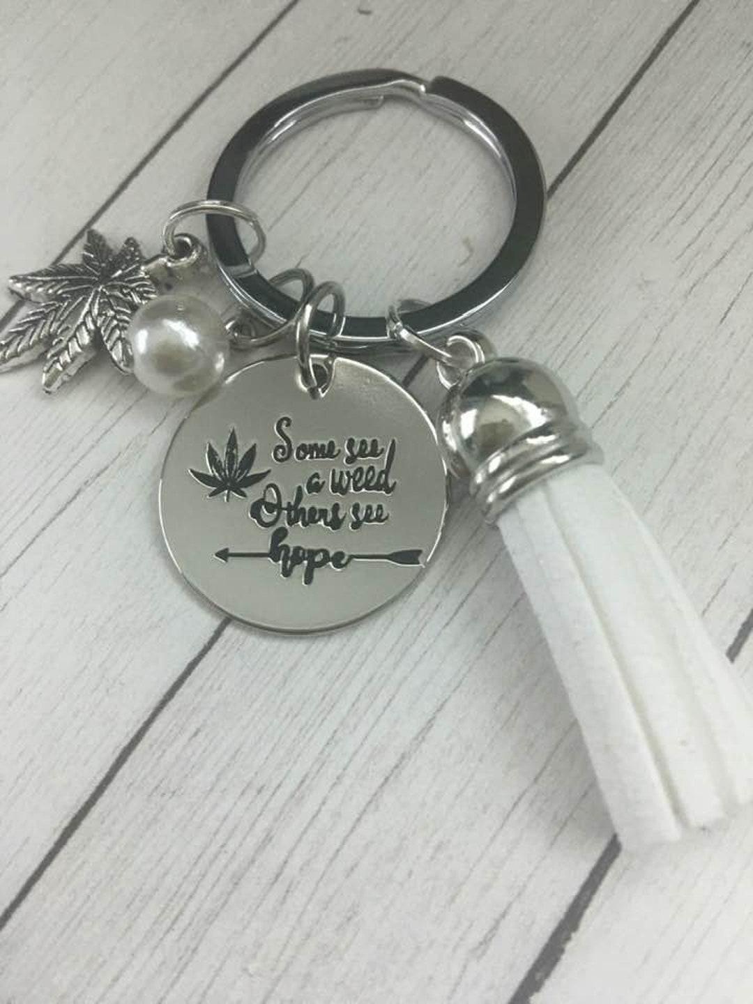 Maryjane Keychain,"some See Weed" Keyring,weed Keychain,legal Pot Key ...