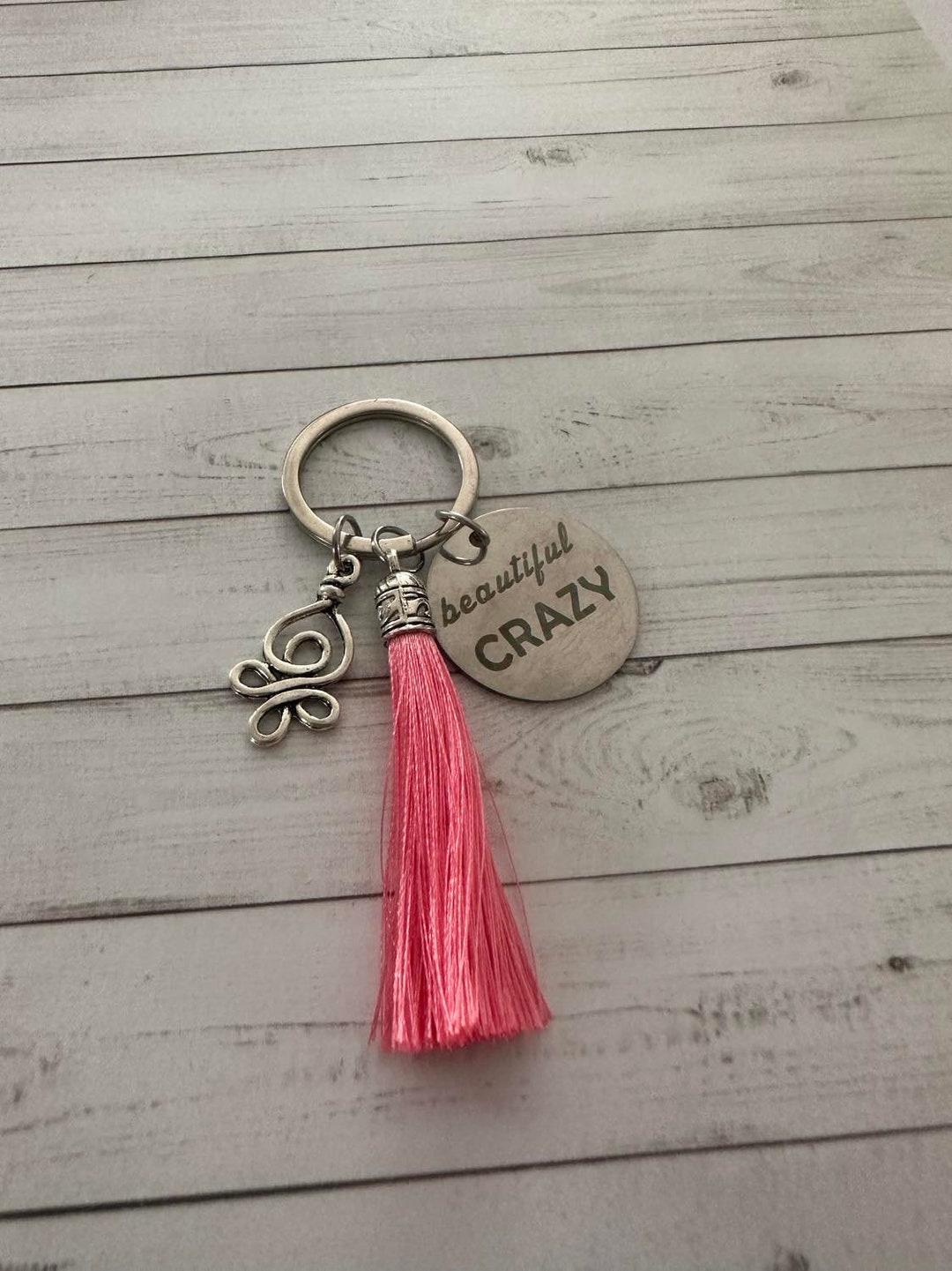 Beautiful Crazy Keychain,country Keyring,beautiful Crazy Keyring,luke ...