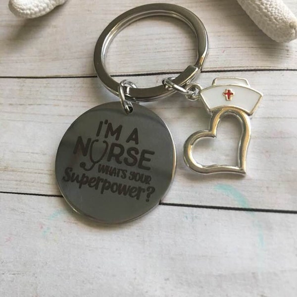 Nurse Key Fob - Etsy