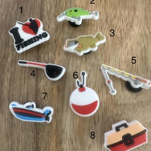 Rubber Croc Charms,fun Shoe Charm,shoe Clips , Charms for Clogs,fishing ...