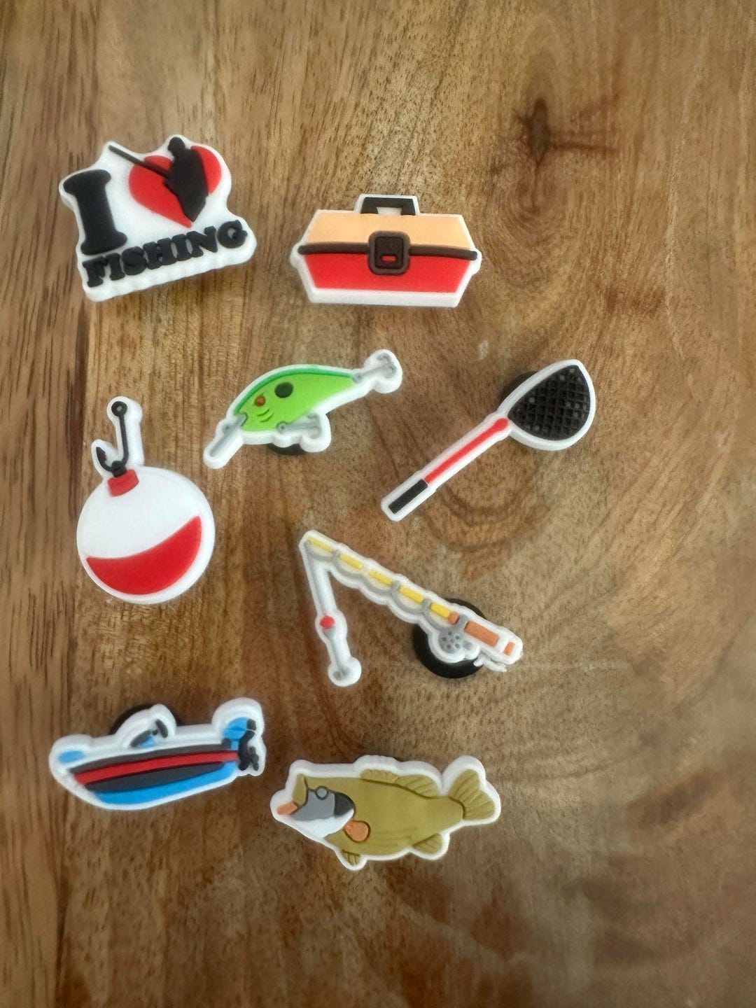 Rubber Croc Charms,fun Shoe Charm,shoe Clips , Charms for Clogs,fishing ...