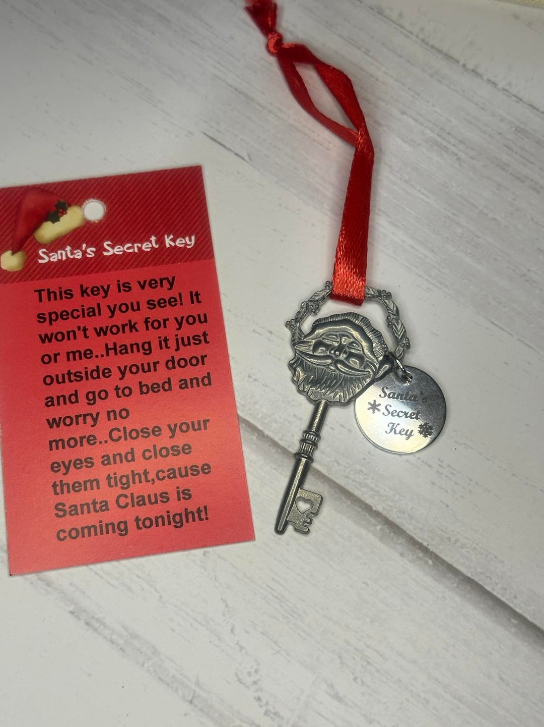 Santa's Secret Key,santa's Magic Key ,for Homes, Without Chimneys ...
