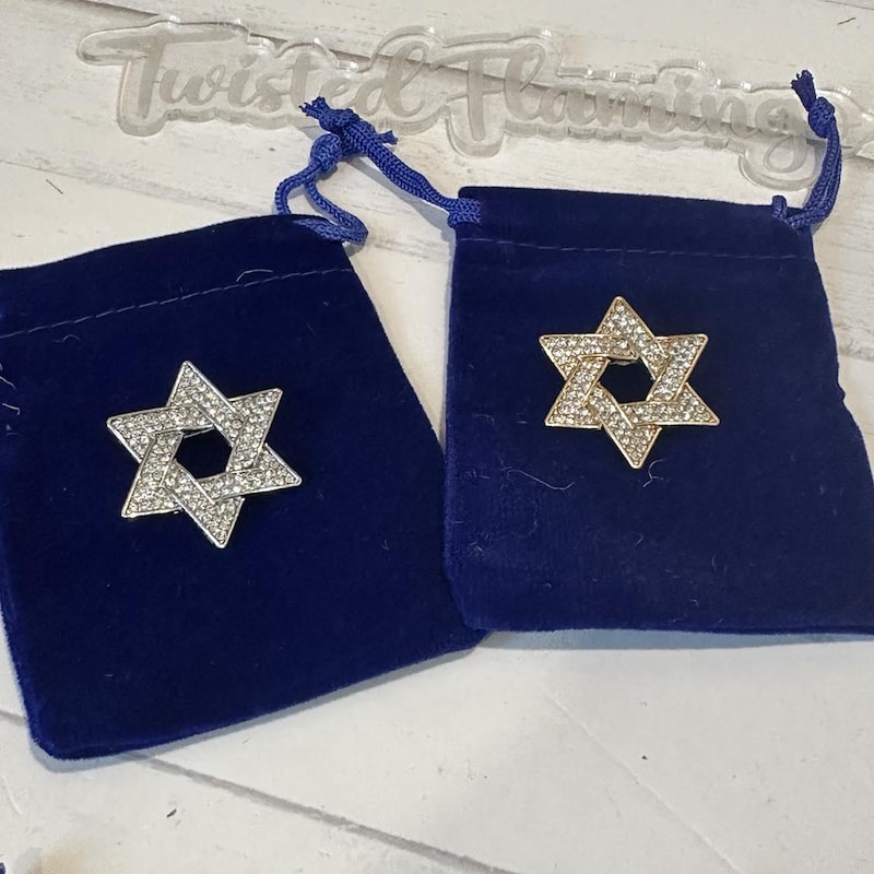 Womens Star of David Pin - Etsy