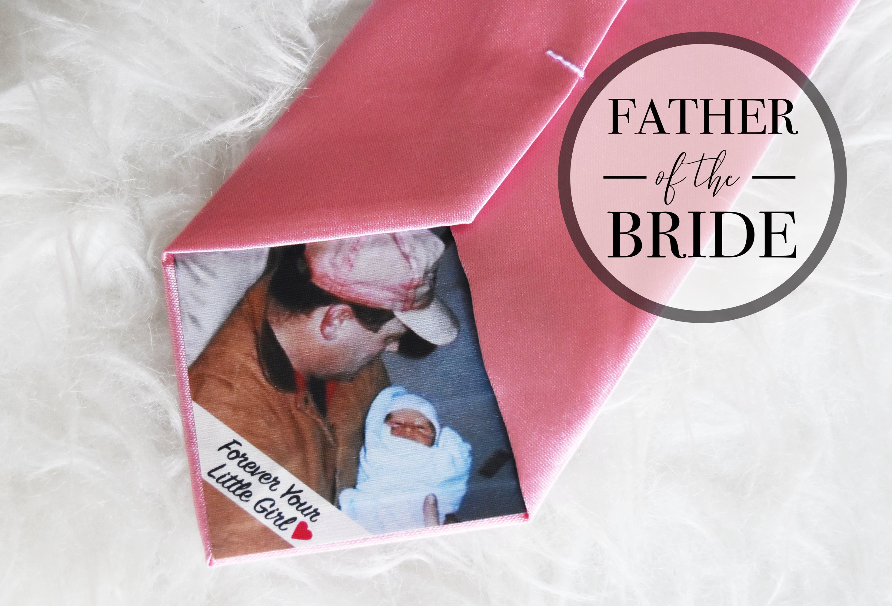 Custom Photo Tie Patch | Father of the Bride | Groom Gift | Neck Ties ...