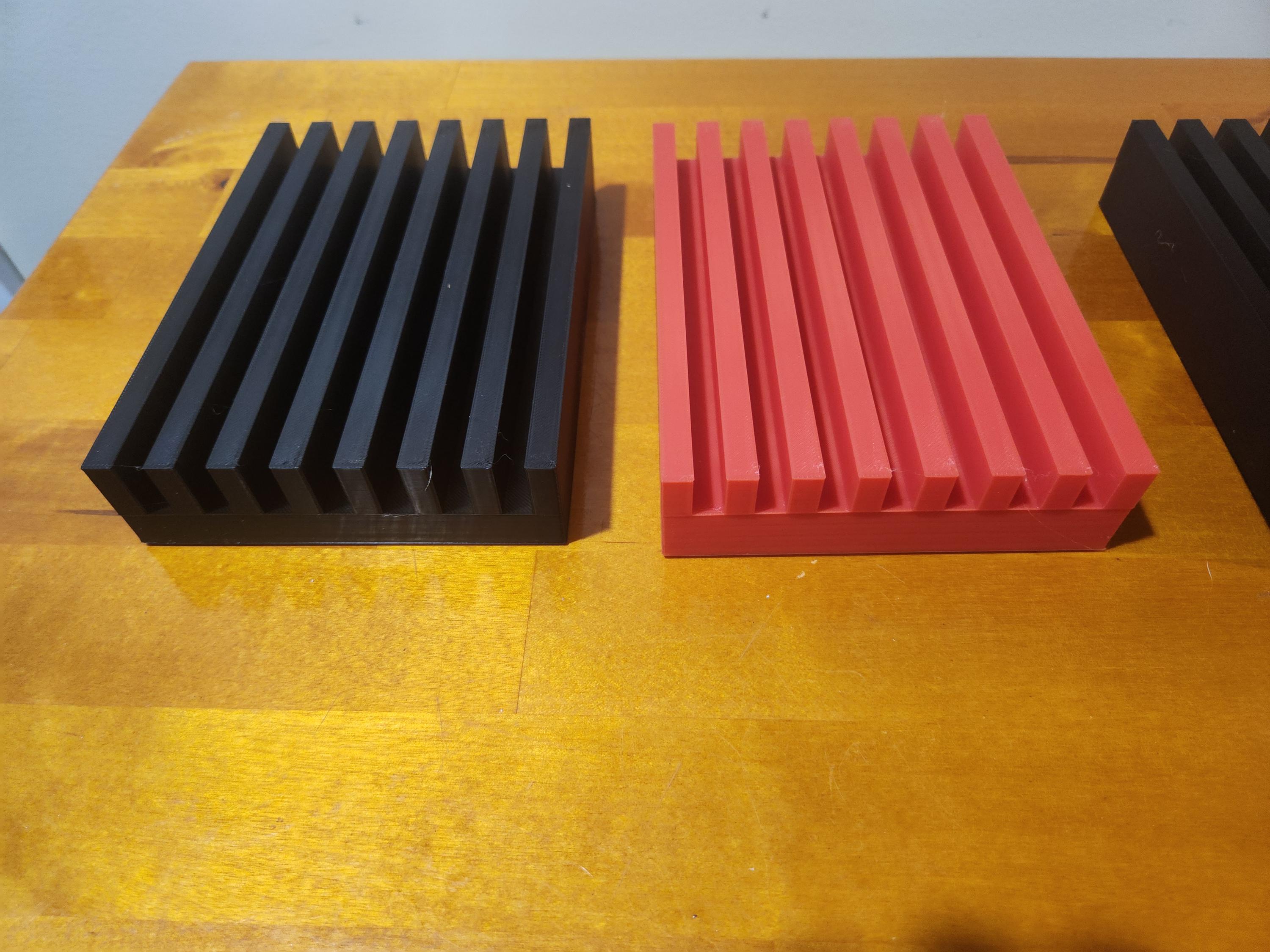 Slotted Wooden Quilting Ruler & Template Organizer – Deep 1/4" Slots ...