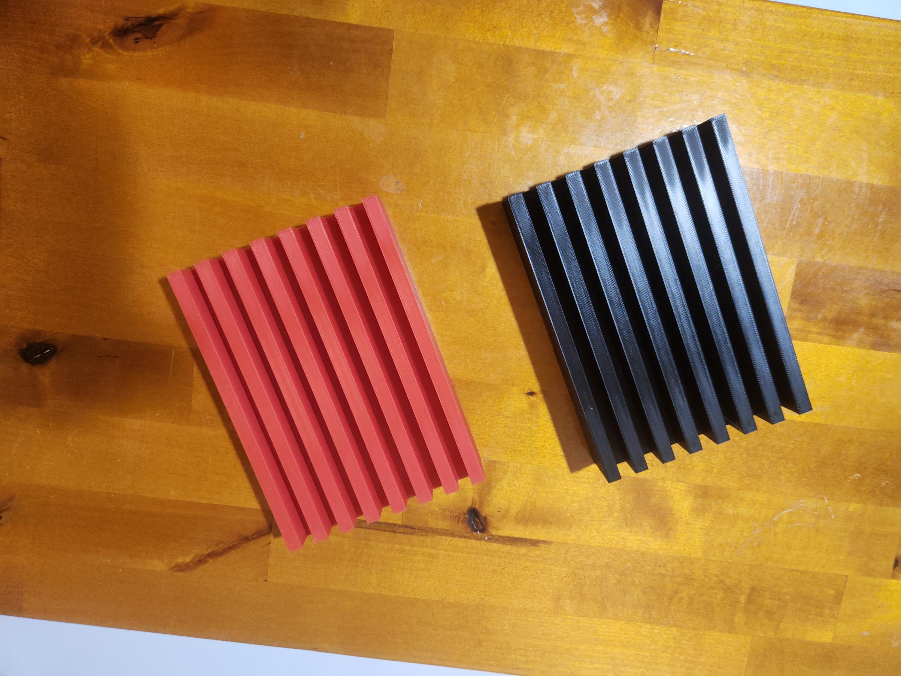 Slotted Wooden Quilting Ruler & Template Organizer – Deep 1/4" Slots ...