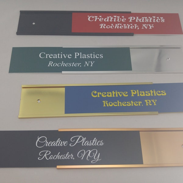 Cubicle Nameplate Holder - Etsy