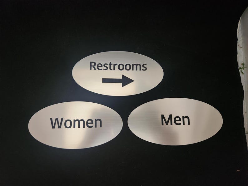 Custom Room ID Door Sign – Laser Engraved Name Plate, Personalized Room ...