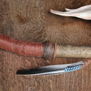 Native American Inspired Bone Tomahawk Display Piece - Etsy