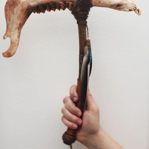 Native American inspired Bone Tomahawk display weapon | Etsy