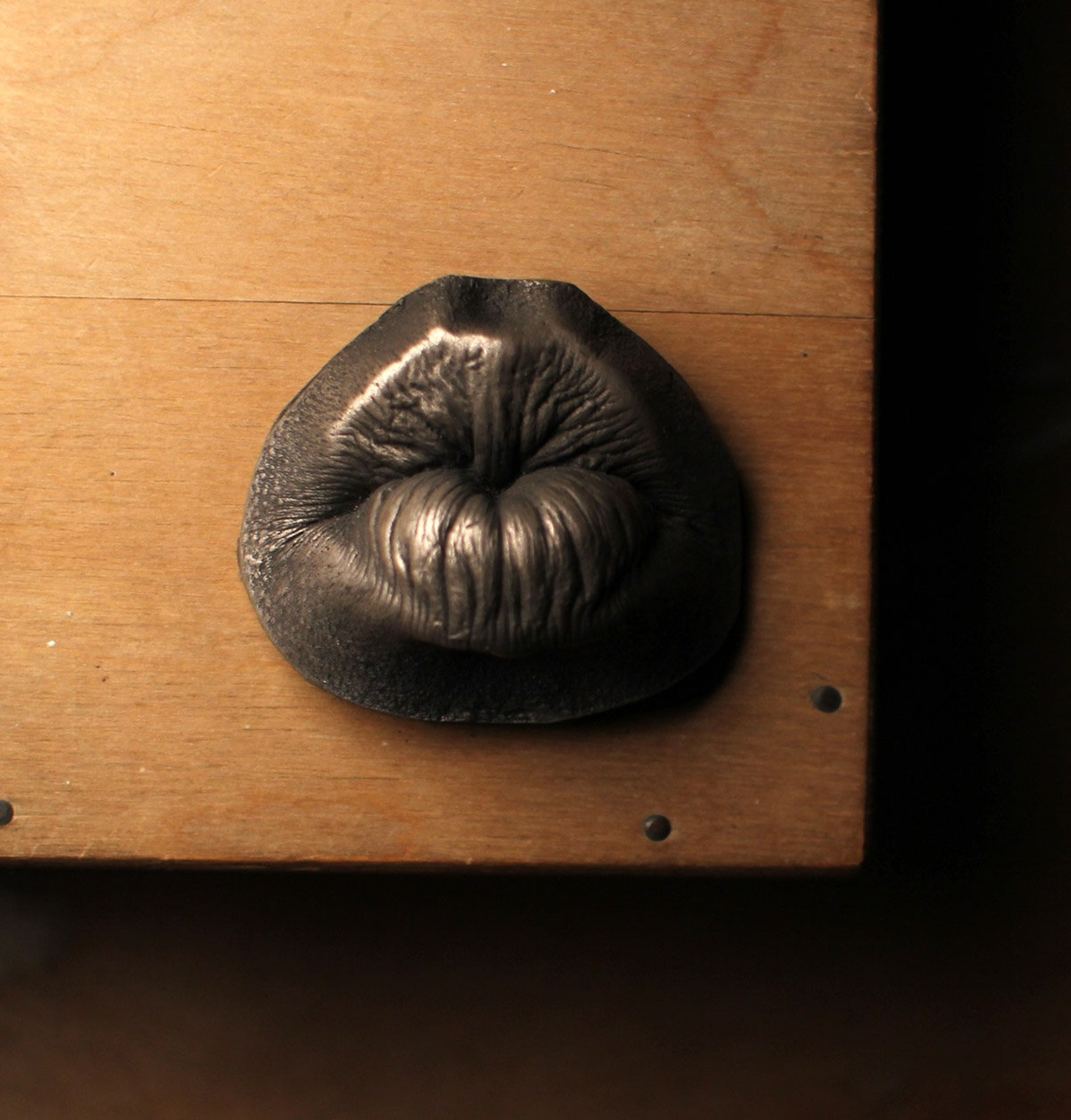 Kissing Male Lips Sculpture bronze or Aluminium Resin Cast | Etsy