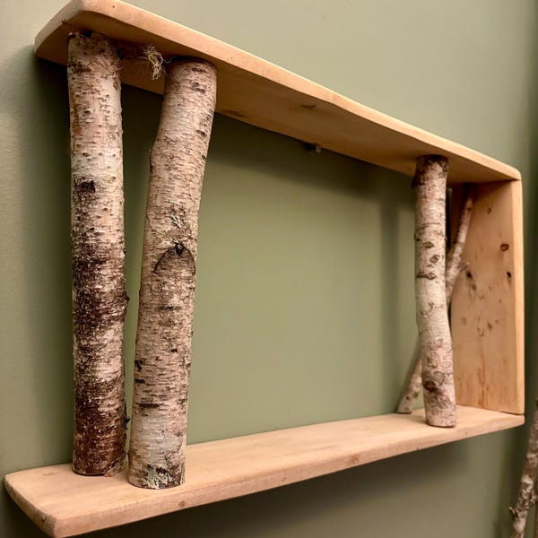 Birch Shelf - Etsy