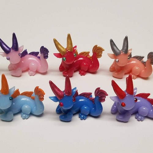 Pumpkin Dragon Sculpture Resin Designer Toy Candy Corn | Etsy