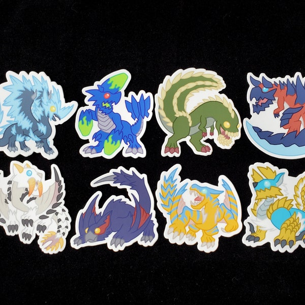 Monster Hunter World Stickers - Etsy