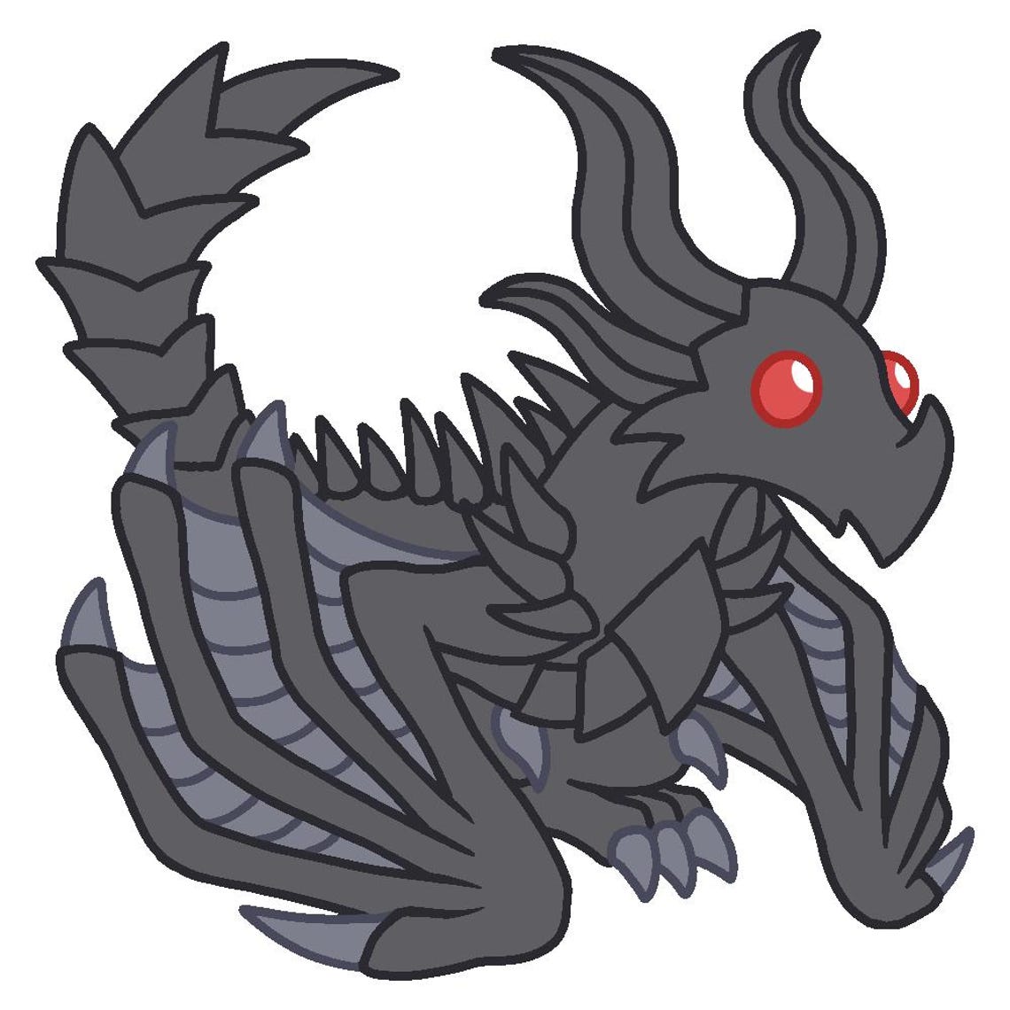 Skyrim Dragon Stickers - Alduin - Paarthurnax - Skyrim Stickers ...