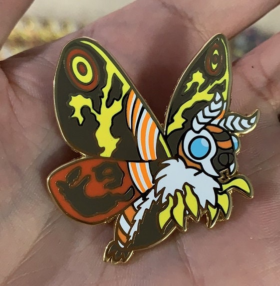 Godzilla Pin Mothra Pin King Ghidorah Pin Mechagodzilla - Etsy Canada