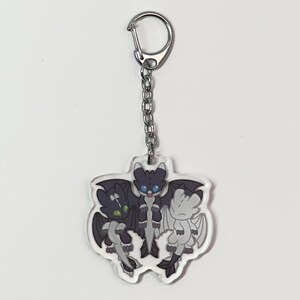 Toothless Charm - Light Fury Charm - Night Lights Charms - How to Train ...