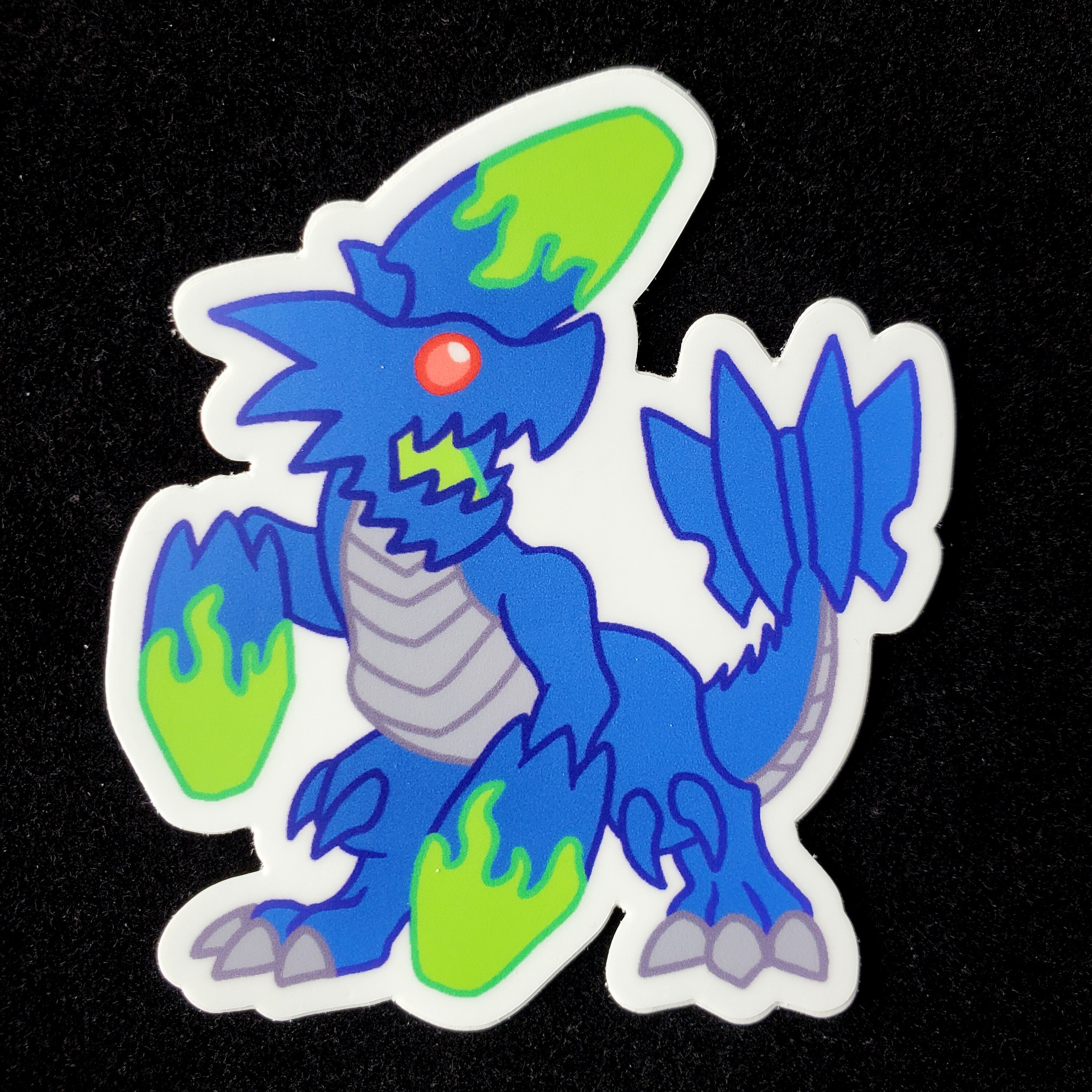 Monster Hunter World Iceborne Stickers Velkhana Brachydios | Etsy