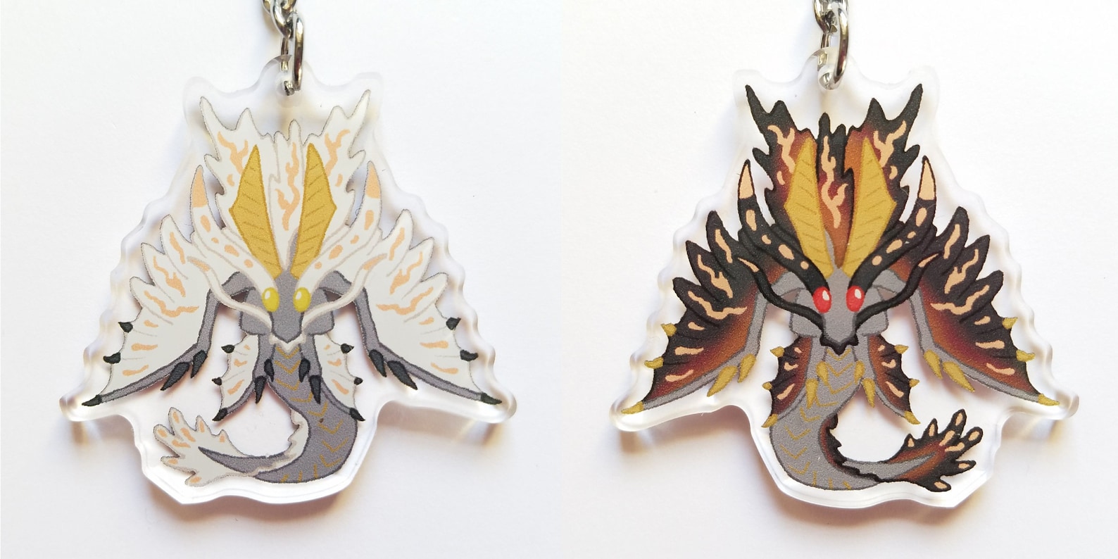 Monster Hunter Charm Rathalos Rathian Gore Magala | Etsy