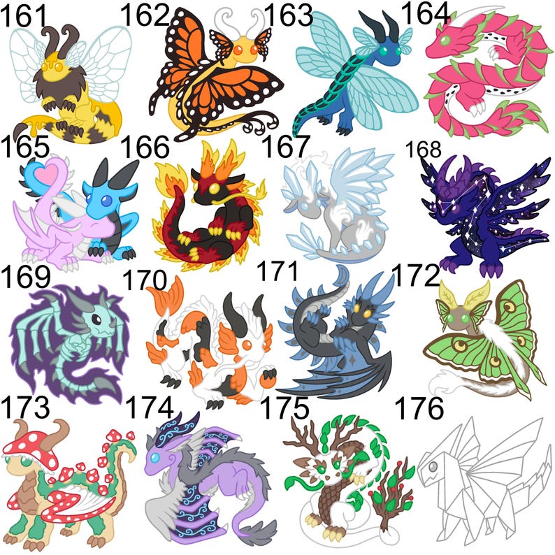 Dragon Stickers Deal 3 for 10 Dollars - Discount - HTTYD - Monster ...