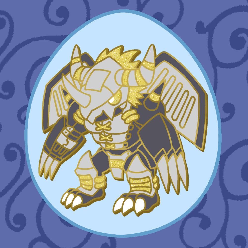 Digimon Pins - Guilmon - Greymon - Wargreymon - Megidramon ...