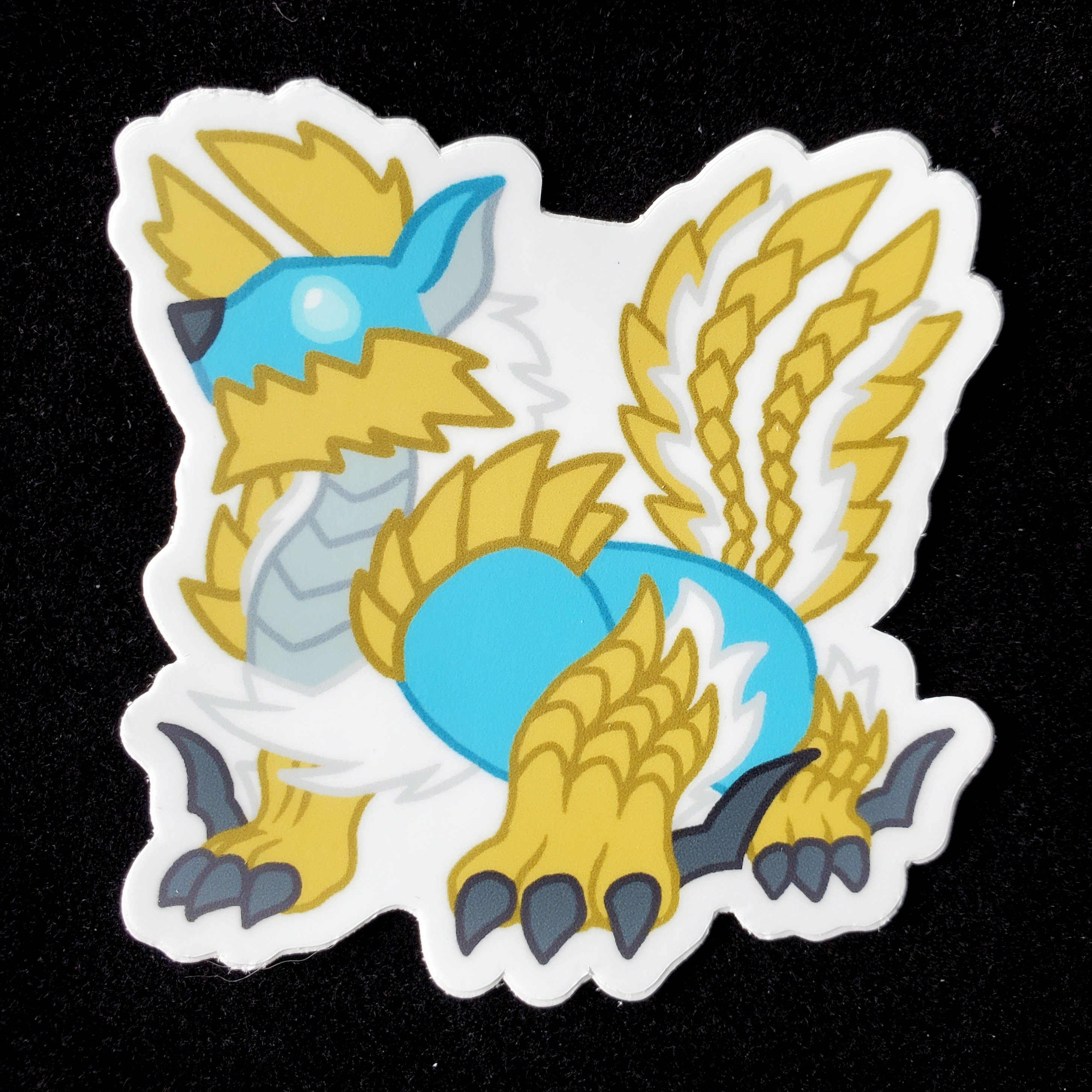 Monster Hunter World Iceborne Stickers Velkhana Brachydios | Etsy