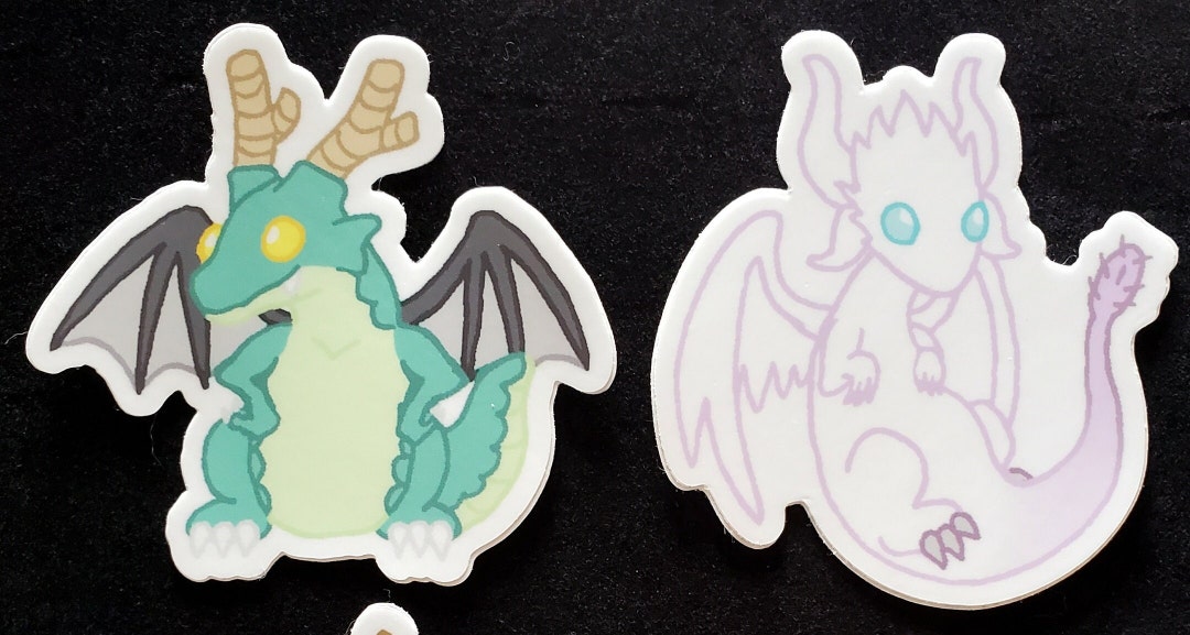 Dragon Maid Stickers Tohru Kanna Lucoa Elma Miss Kobayashi's Dragon ...