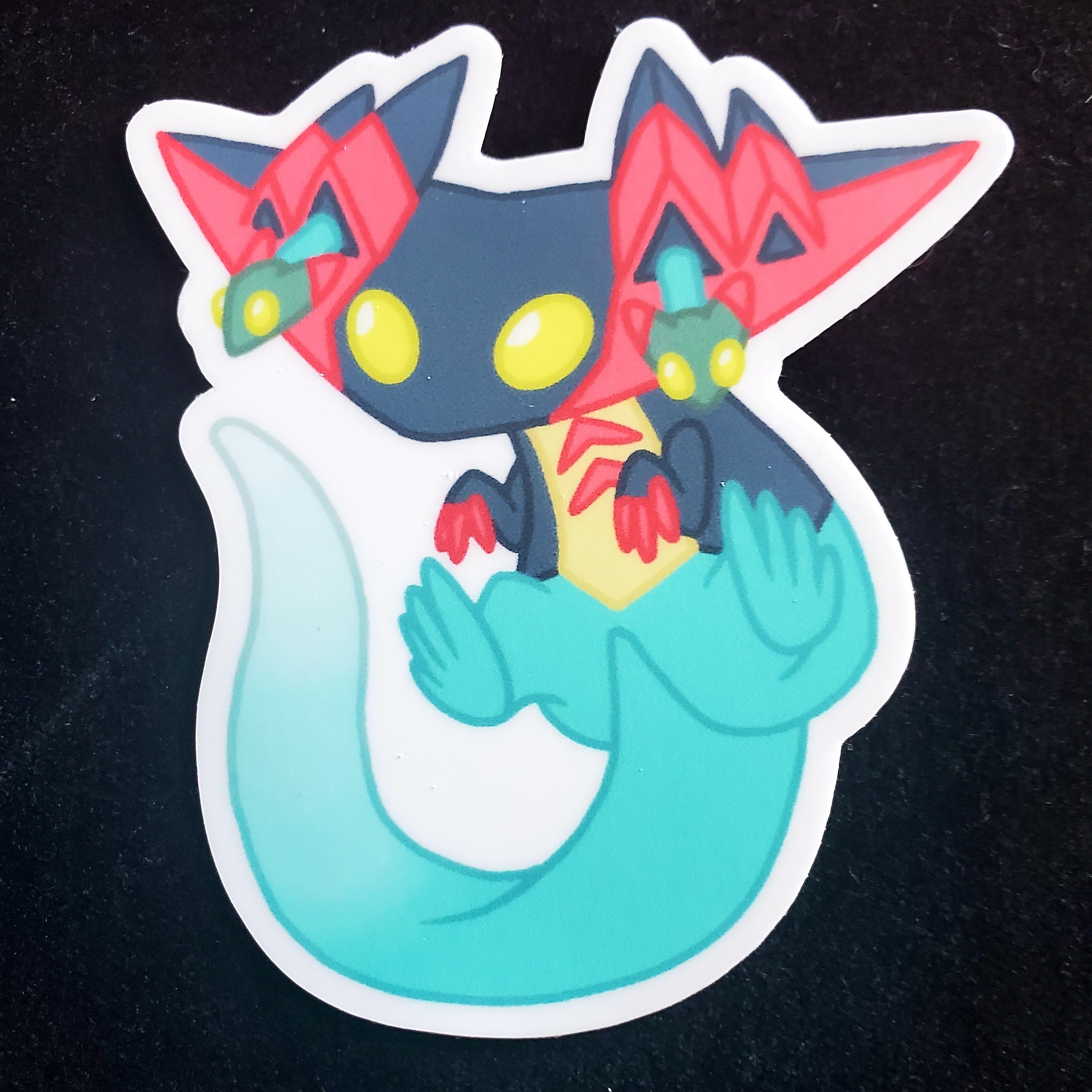 Generation 8 Pokemon Stickers Dragapult Eternatus | Etsy